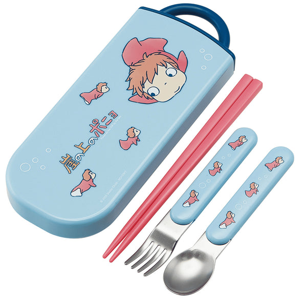STUDIO GHIBLI PONYO UTENSIL SET (PONYO & SISTERS) | ACADEMY MUSEUM ...