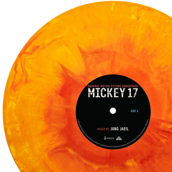 MICKEY 17 Movie Soundtrack Fire Hand Poured Vinyl Special Edition ...
