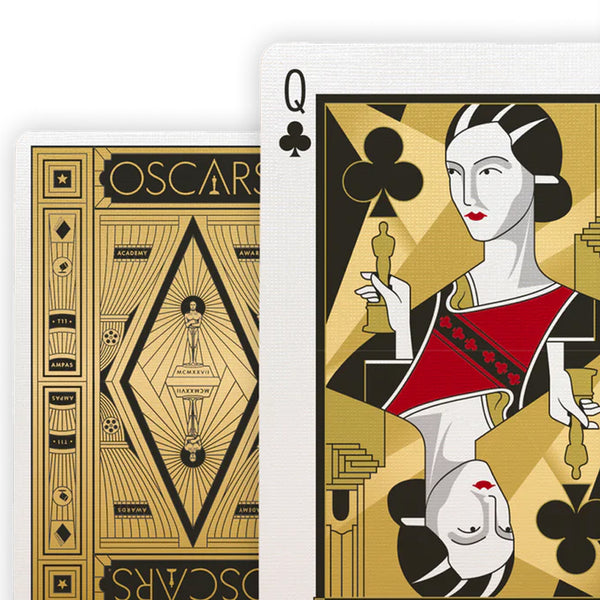 Official Oscars® Gold Professional Playing Cards – Academy Museum Store