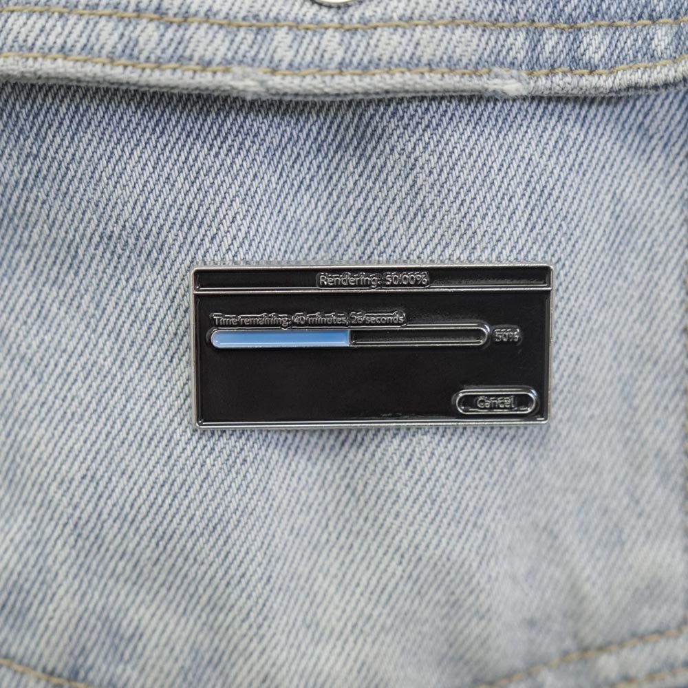 RENDER BAR ENAMEL PIN – Academy Museum Store