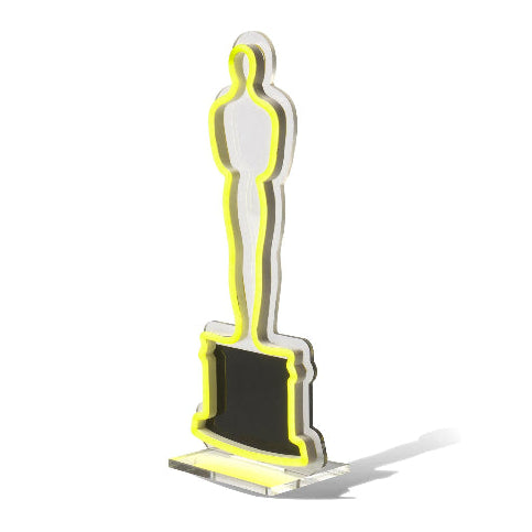 Official Neon Oscar® Statuette LED Sign – Academy Museum Store