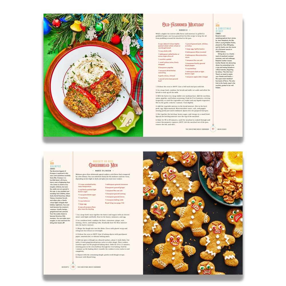 THE CHRISTMAS MOVIE COOKBOOK: RECIPES FROM YOUR FAVORITE HOLIDAY FILMS ...